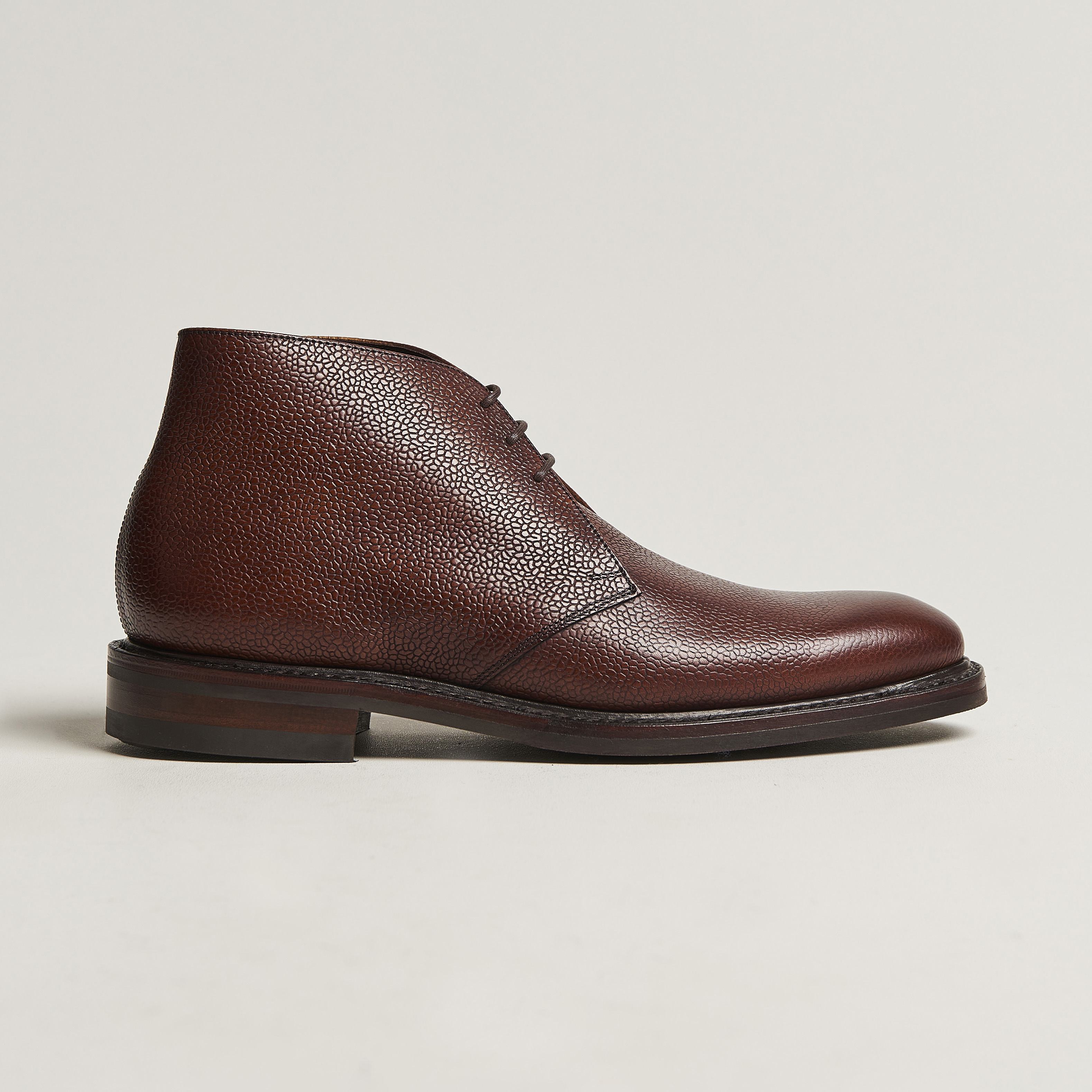 Loake 1880 Legacy Lytham Chukka Boot Oxblood Grain Calf - Acheter Loake 188