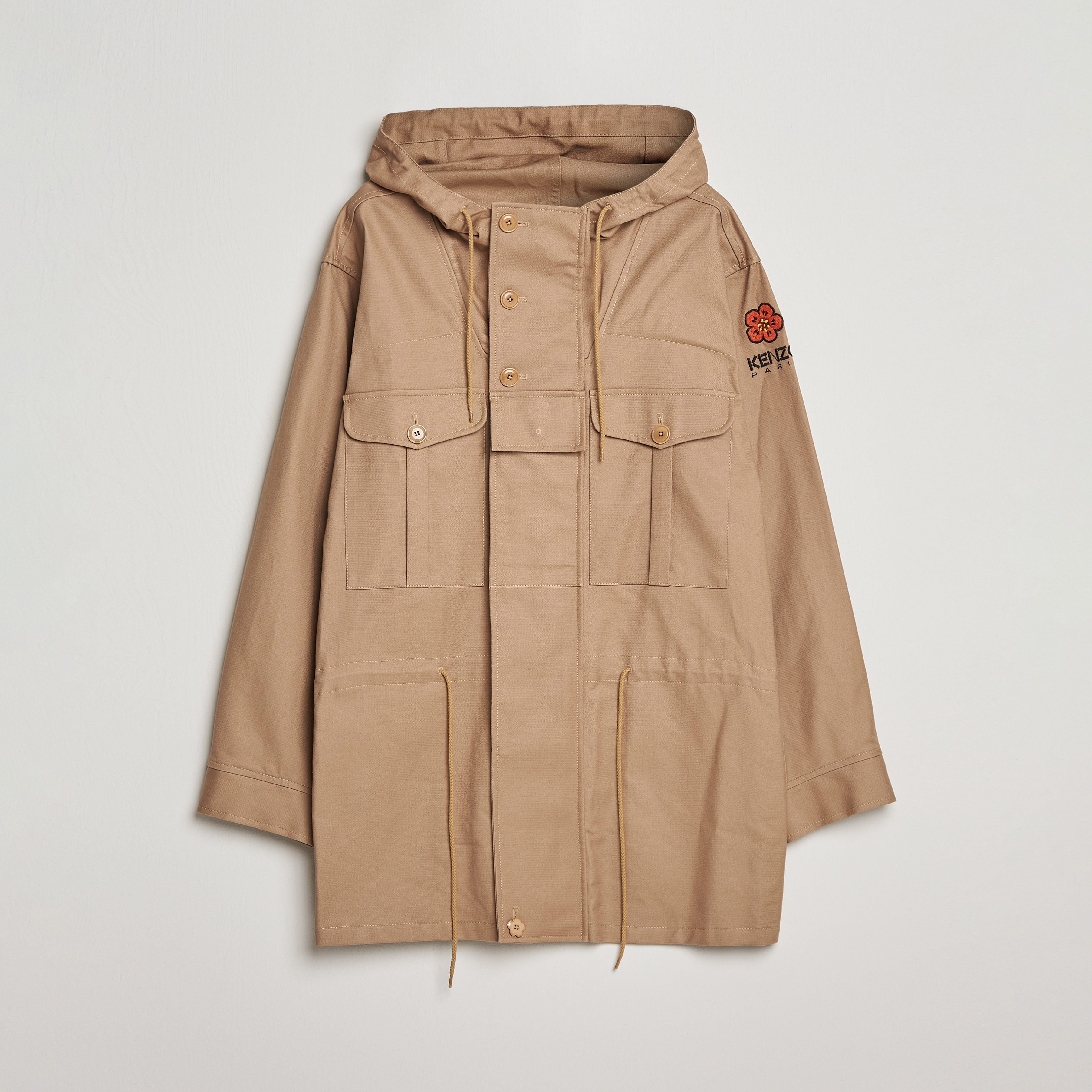 KENZO Military Parka Beige - Acheter KENZO