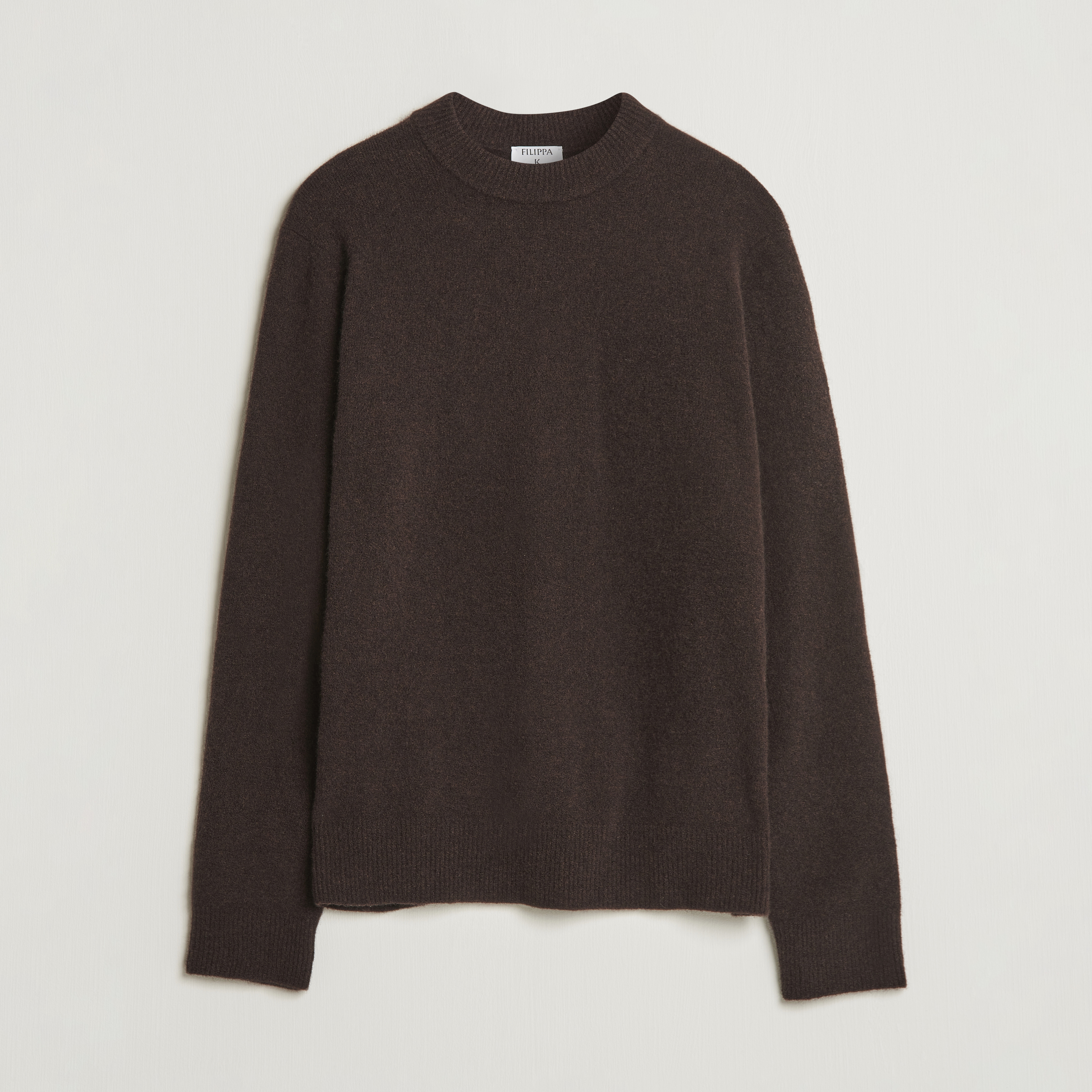 Filippa K Johannes Yak Sweater Ginger Brown - Köp Filippa K