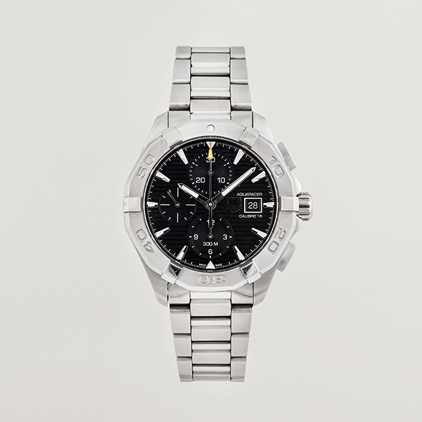 Tag Heuer Pre-Owned Aquaracer 300M Calibre 16 Silver - Acheter Tag Heuer Pr