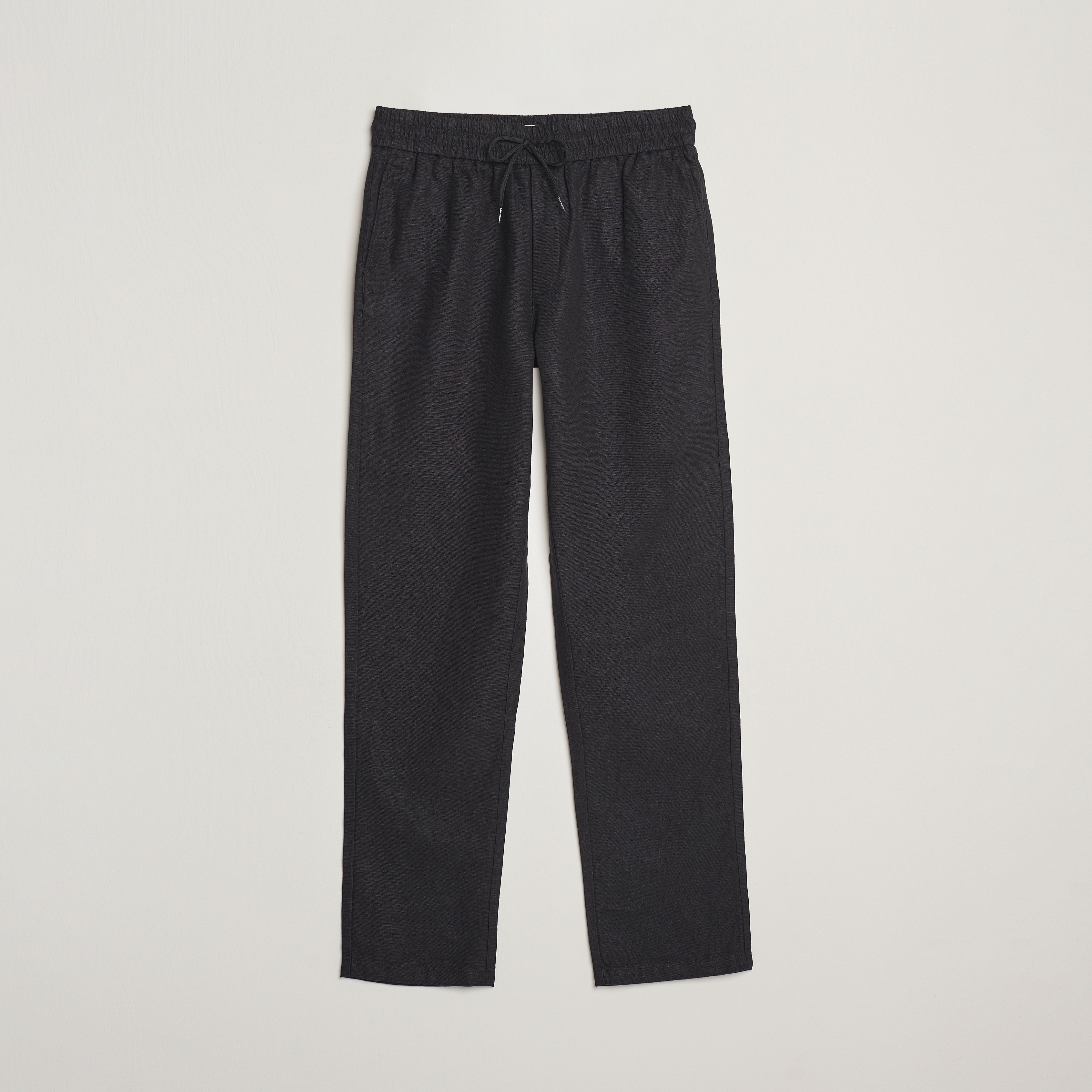 Les Deux Patrick Linen Pants Black | Man - CareOfCarl.nl