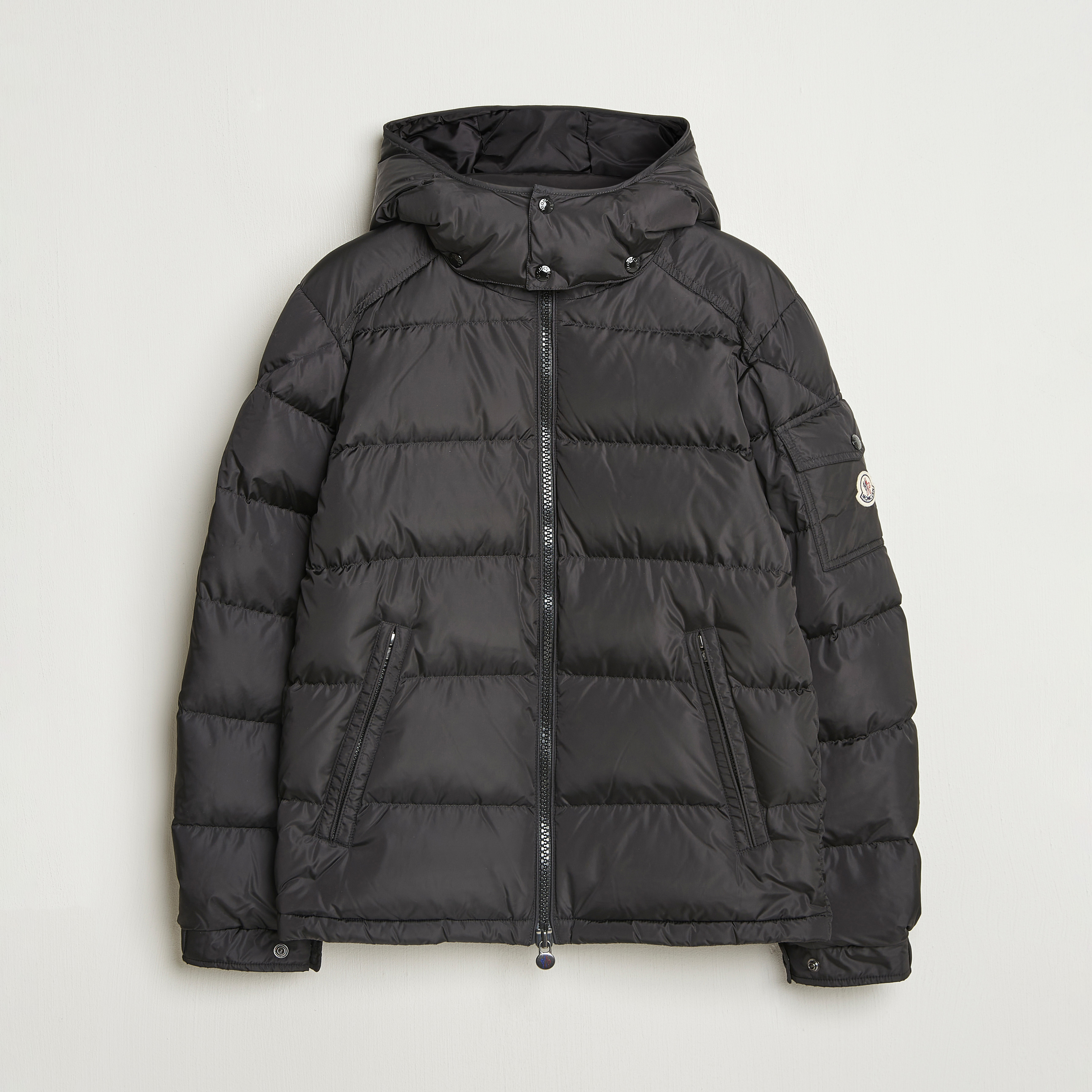 Moncler Maya Jacket Matte Black - Acheter Moncler CareOfCarl.fr.