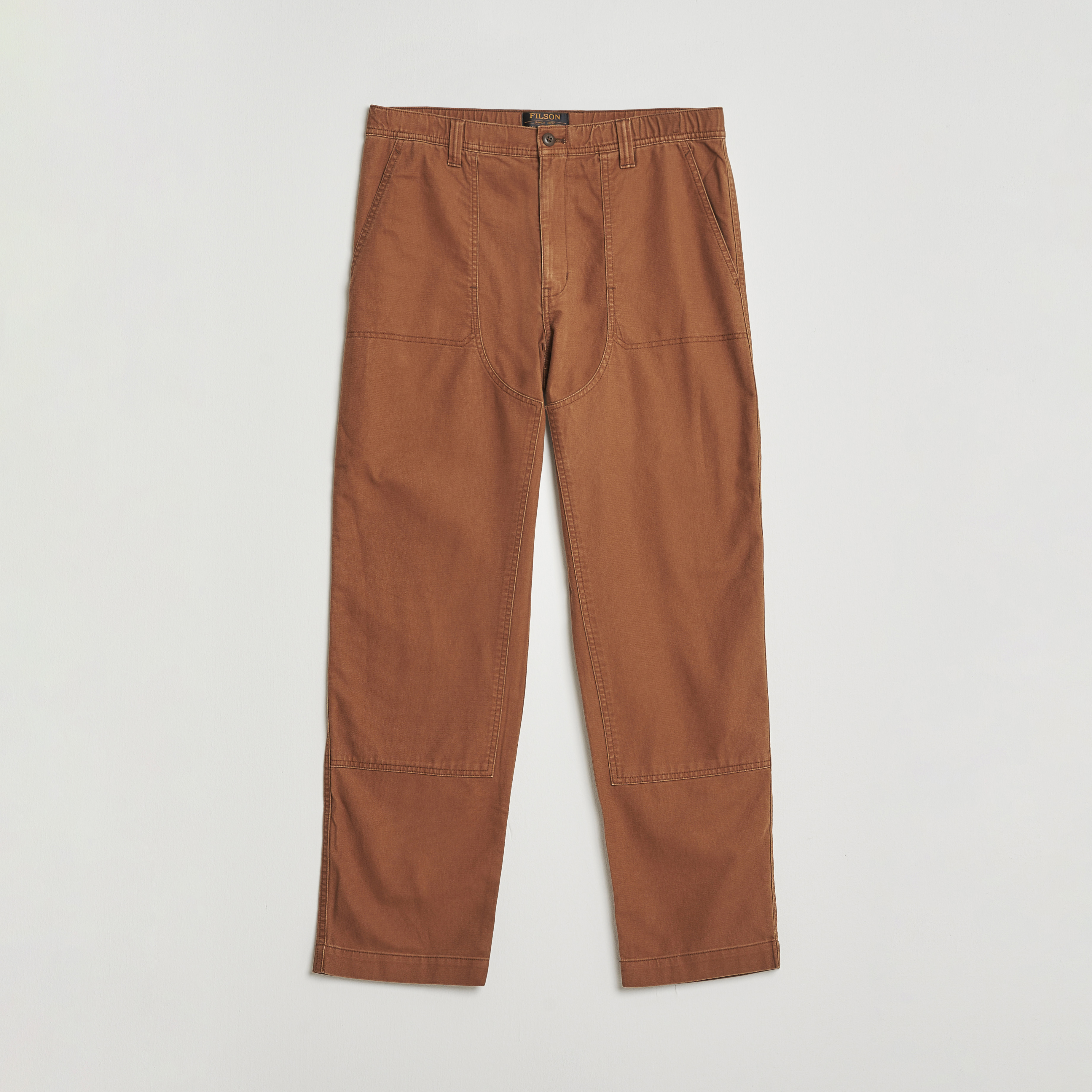 Filson Clarkston Double Front Pants Brown | Man - CareOfCarl.nl